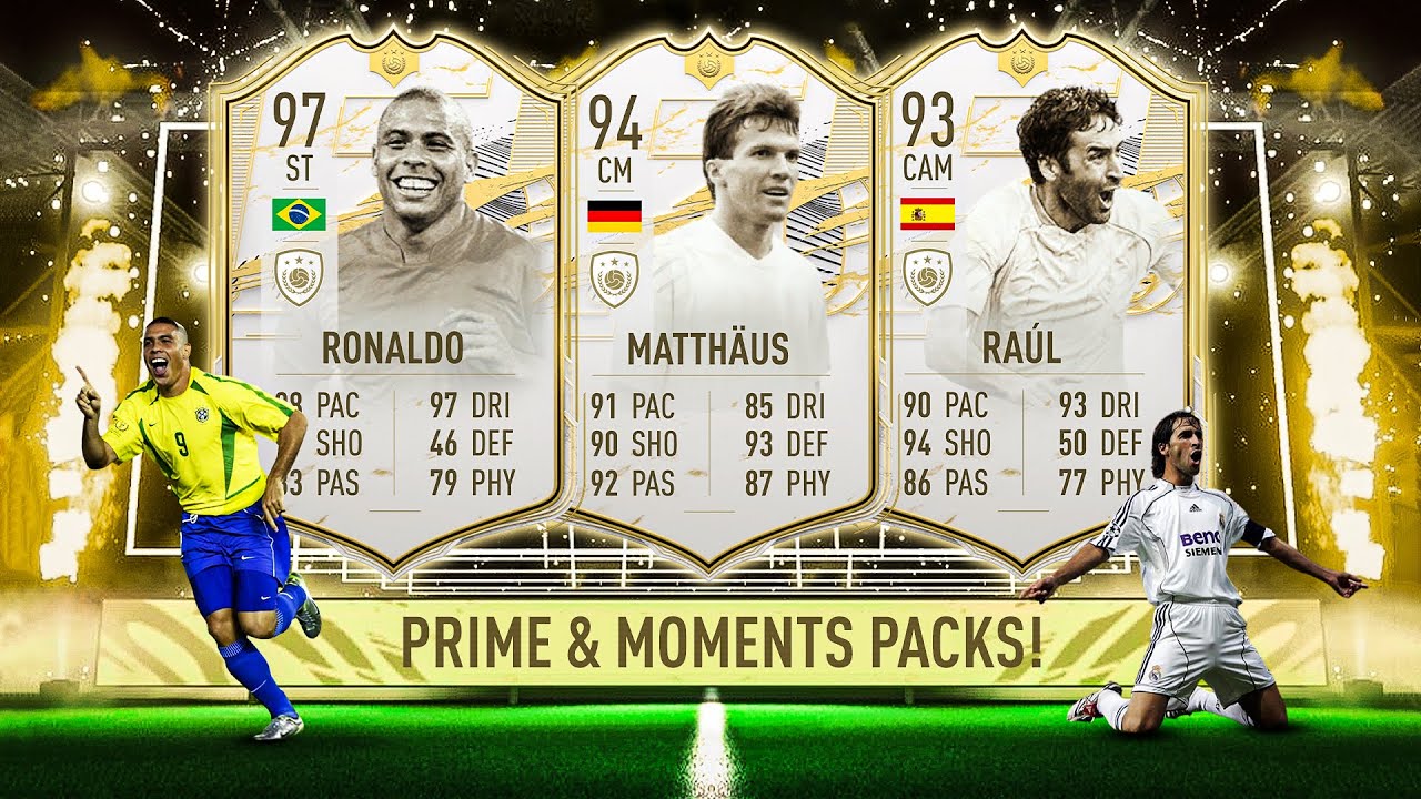FINALLY AN ICON PACK SBC! NATION PRIME OR MOMENTS ICON PACKS! FIFA 21 ...