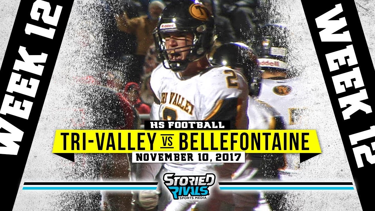 HS Football | Tri-Valley vs Bellefontaine [PLAYOFFS] [11/10/17] - YouTube