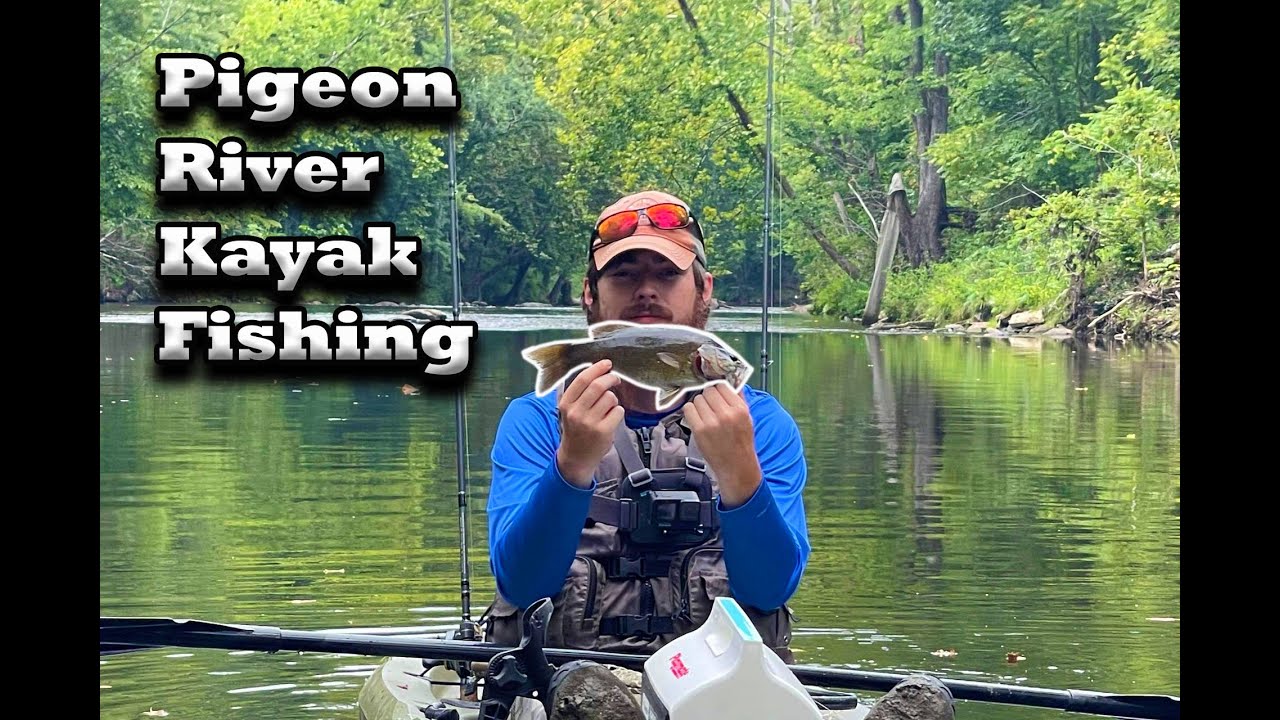 Pigeon River Kayak Fishing For Smallmouth Bass!!! Summer Bass Fishing ...