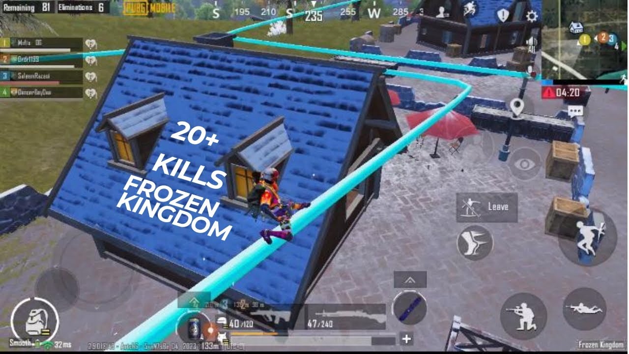 Pubg Mobile | Frozen Kingdom| 30+ Squads kills Gameplay | Mafiaog pubg ...