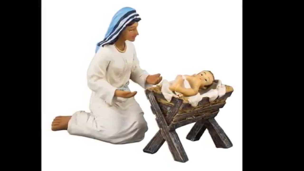 Three Kings Gifts 14-Piece The Real Life Nativity, 7 Inch - YouTube