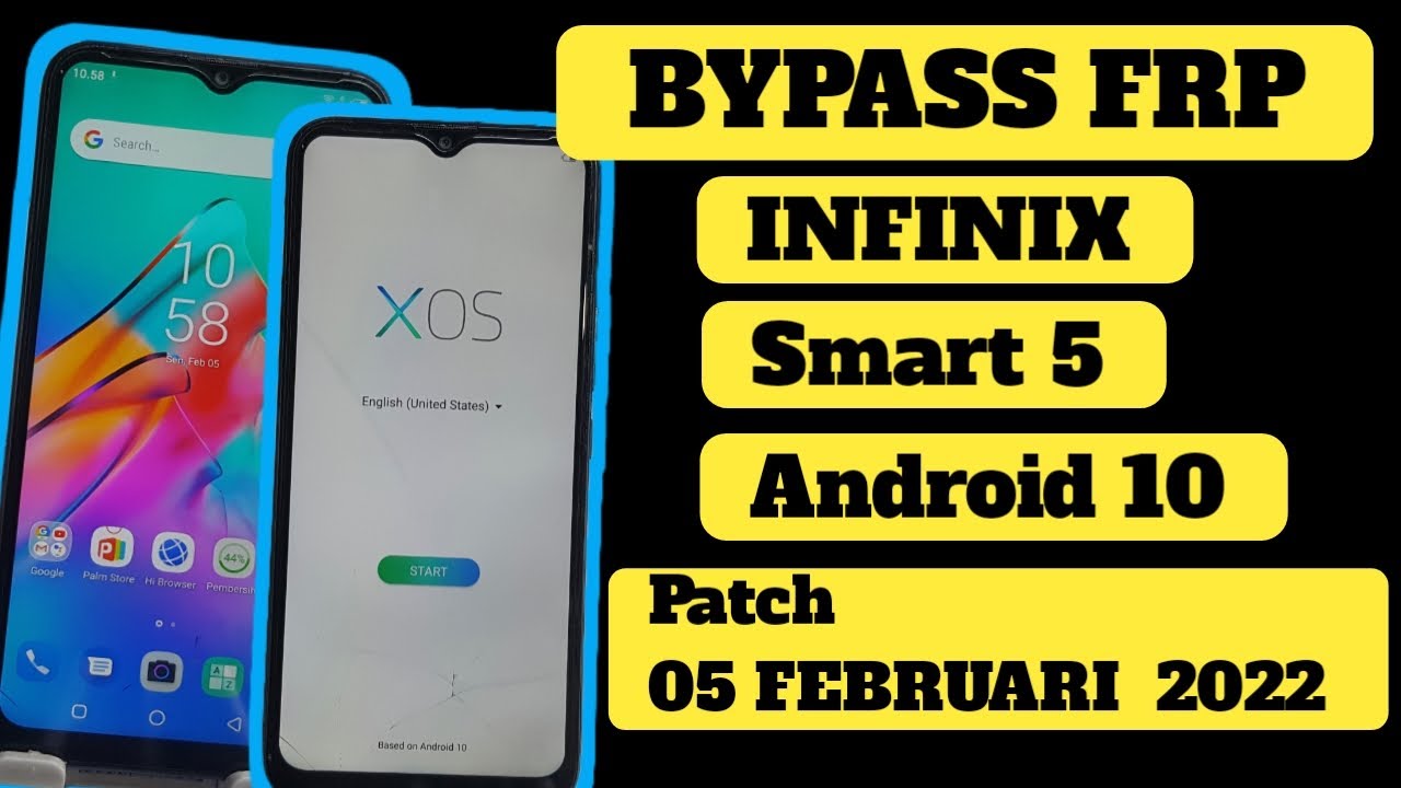 Bypass frp infinix Smart 5 Model X657c android 10 Patch 5 Februari 2022 ...