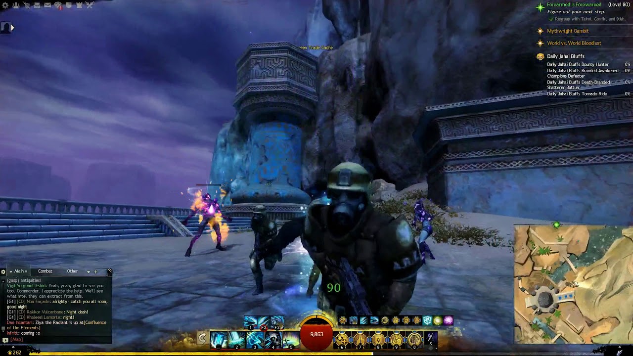 Commando Easter Egg in Guild Wars 2 - YouTube