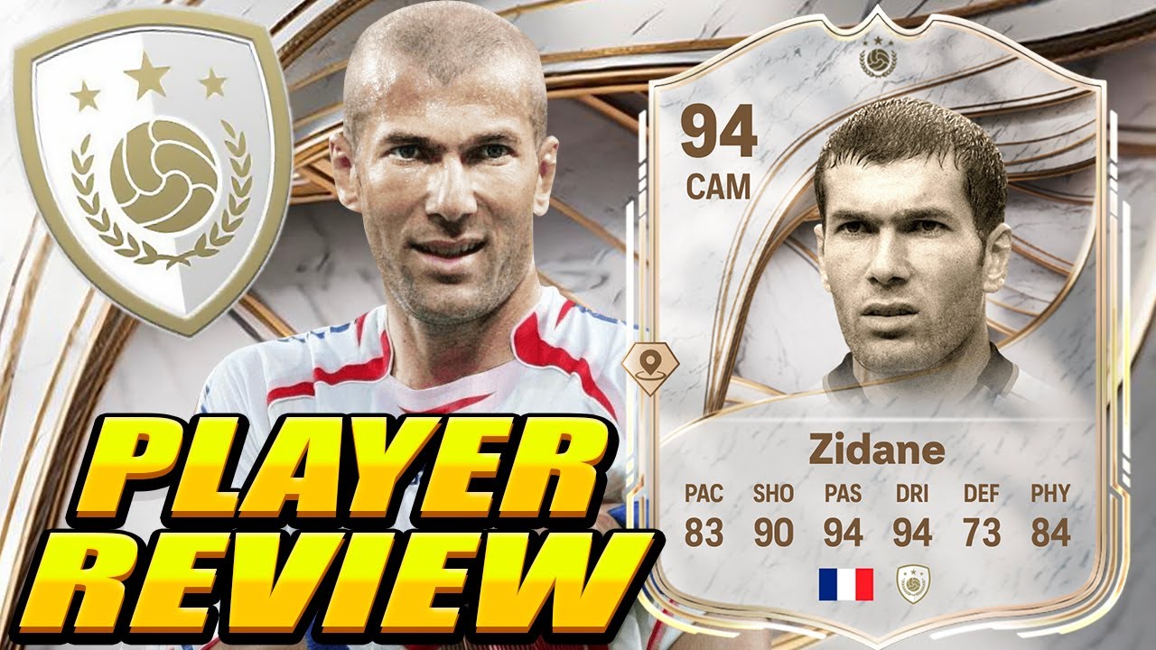 94 Zidane Player Review! Icon Zidane Review! Icon 94 Zinedine Zidane ...
