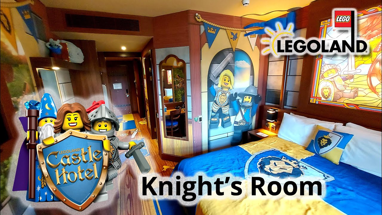 Explore the Knights Room at LEGOLAND CASTLE HOTEL - YouTube