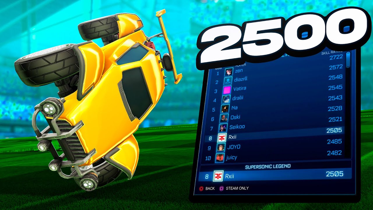 🏆 ASÍ LLEGUÉ A 2500 DE MMR ¡TOP 8 DEL MUNDO! ROCKET LEAGUE - YouTube