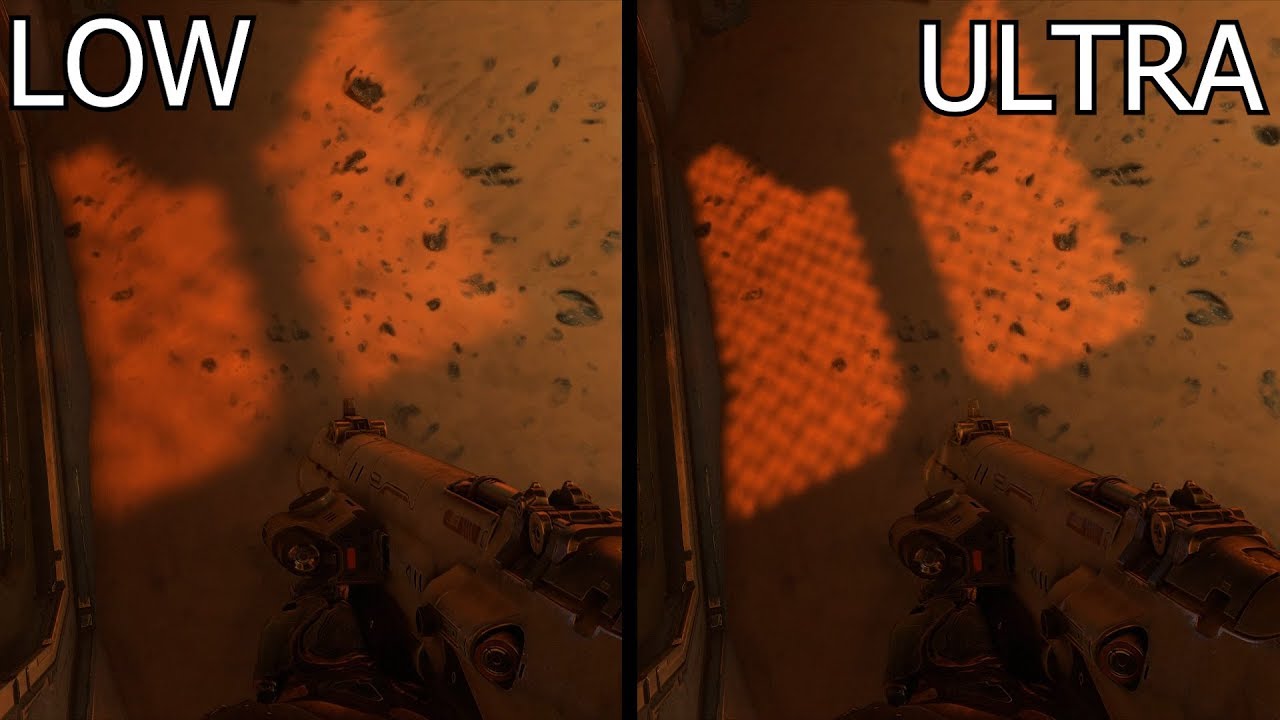 DOOM | Graphics Comparison | Low vs Ultra - YouTube