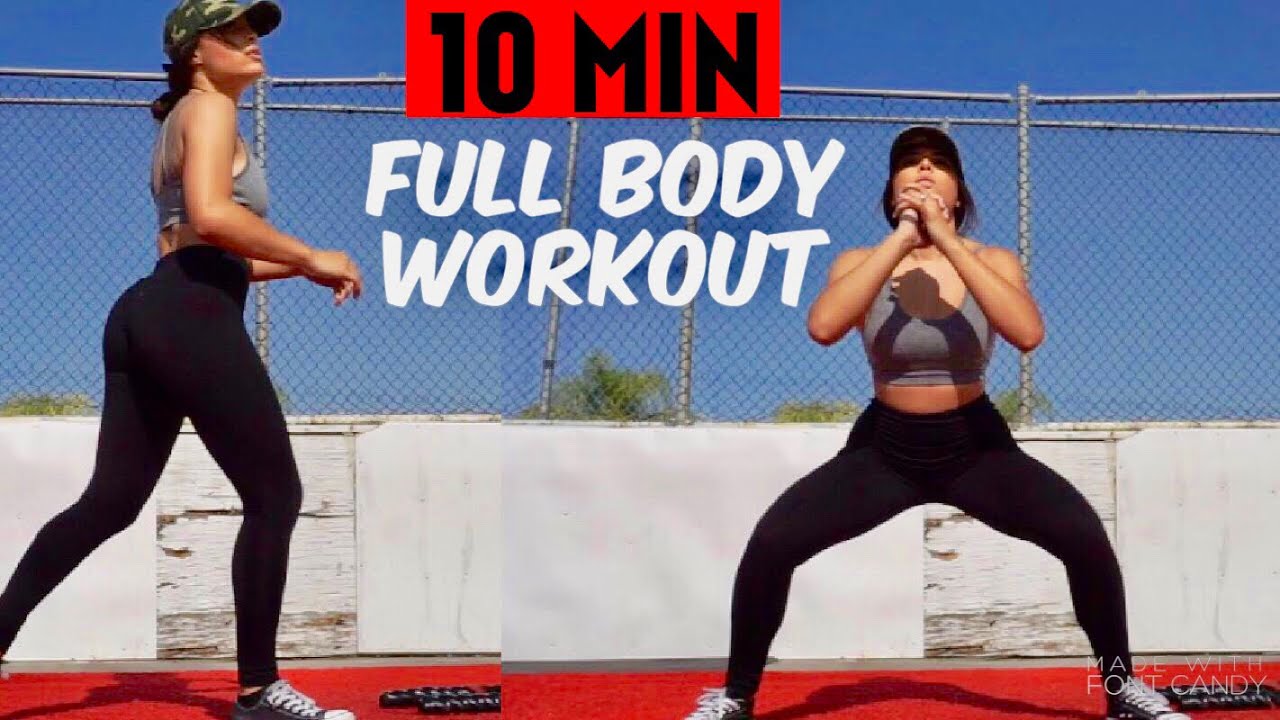 QUICK FULL BODY WORKOUT HOME OR GYM NO EQUIPMENT - YouTube