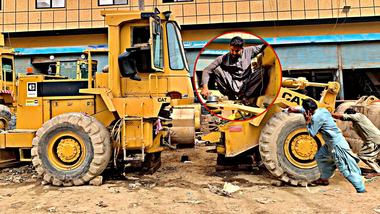 How Expert Mechanic’s Change the Center Joint System of a Cat® Wheel ...