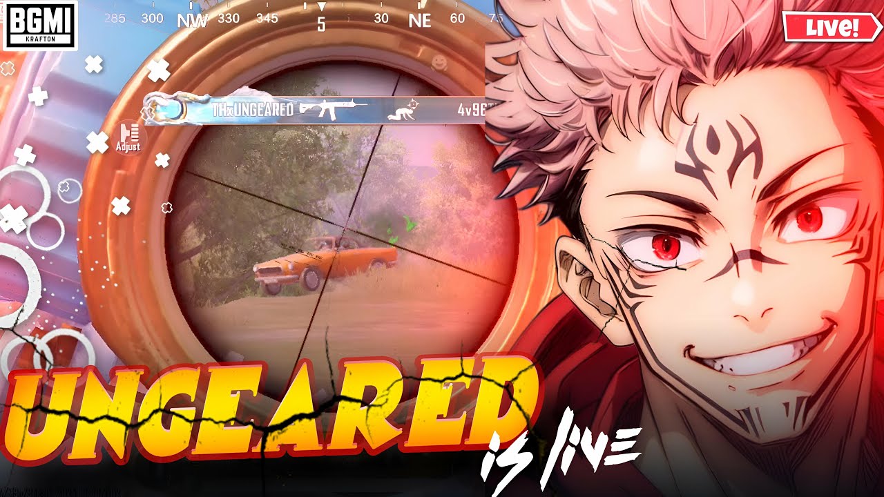 🔴! UNGEARED IS BACK ! BGMI LIVE : FULL RUSH GAMEPLAY ! UNGEARED IS LIVE ...