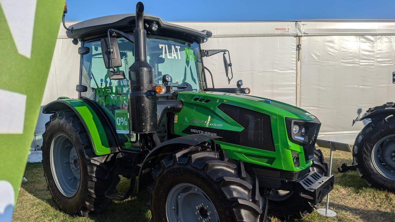 Deutz-Fahr 5075 Keyline. Najmniejszy z serii z dobrą ceną i ...