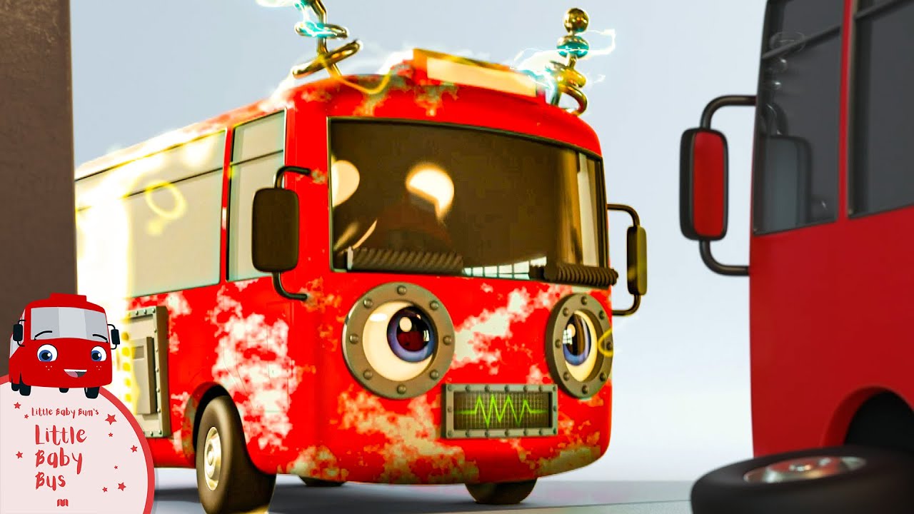 Buster the Robot! | Red Buster | Bus Cartoon | Fun Kids Cartoon Video ...