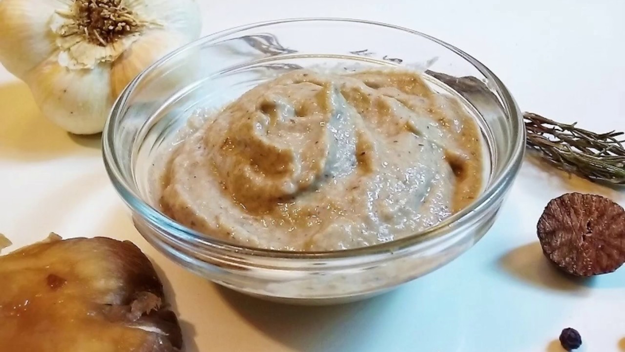 Salsa de setas light - YouTube
