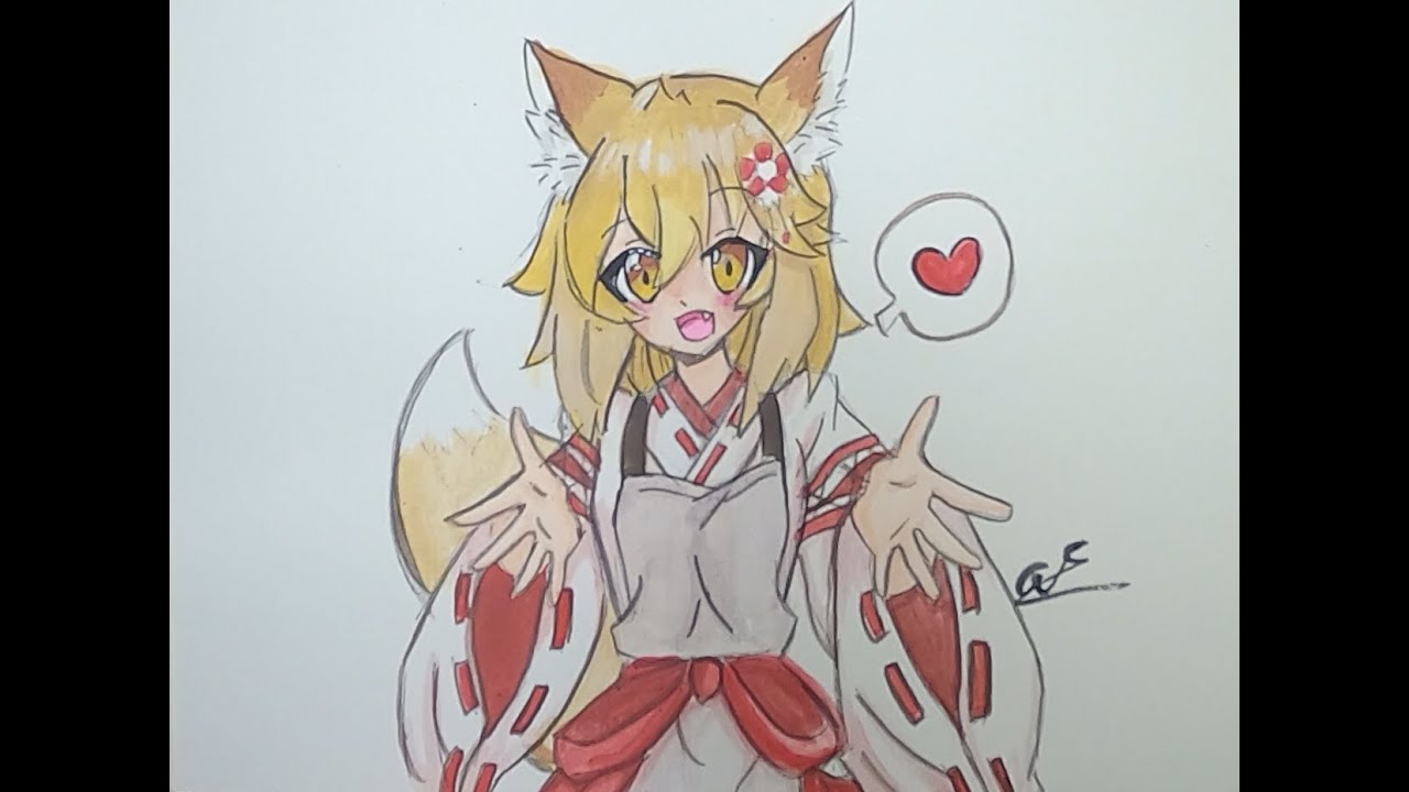 千光さんアニメドロー | Senko San Anime Draw - YouTube