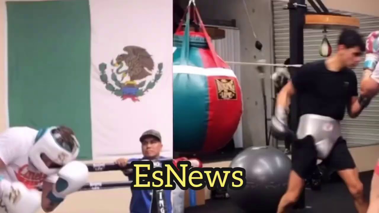 Canelo Sparring Ryan Garcia - esnews boxing - YouTube