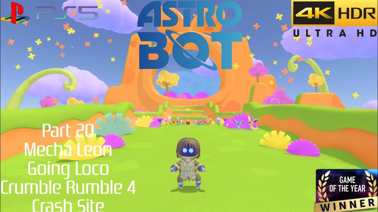 ASTRO BOT: Part 20: Mecha Leon, Going Loco & Crash Site (PS5) (4KHDR ...