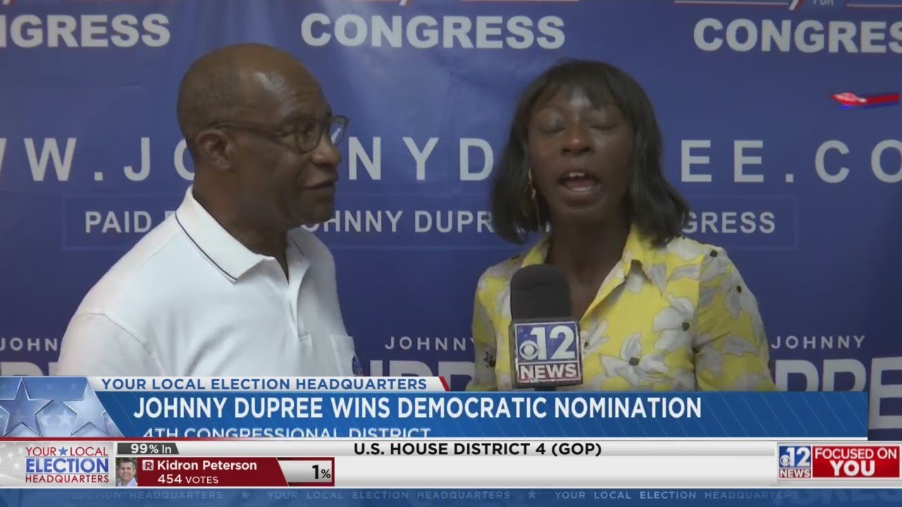 Johnny DuPree wins Democratic nomination for U.S. House in Mississippi ...