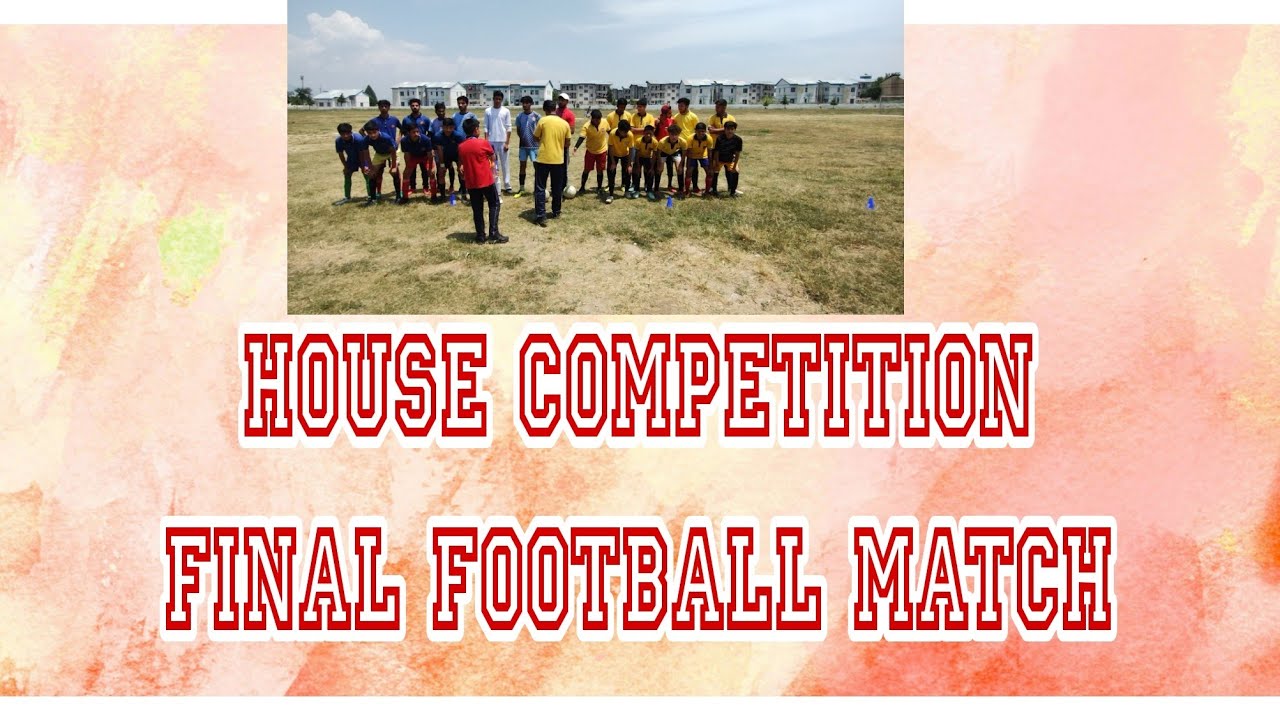 house competition final football match - YouTube