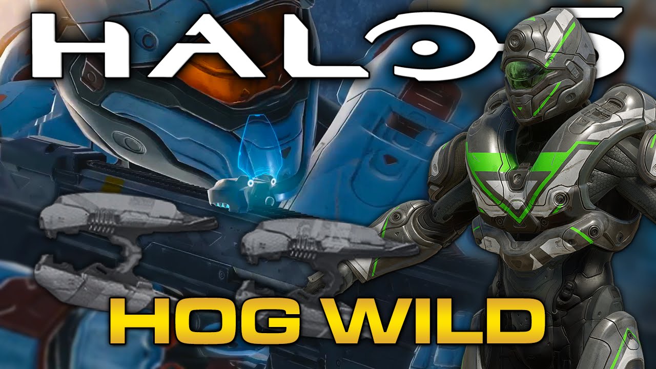 Halo 5 - Hog Wild, Stinger Armor, 2 New Plasma Rifles, Hybrid Sight ...