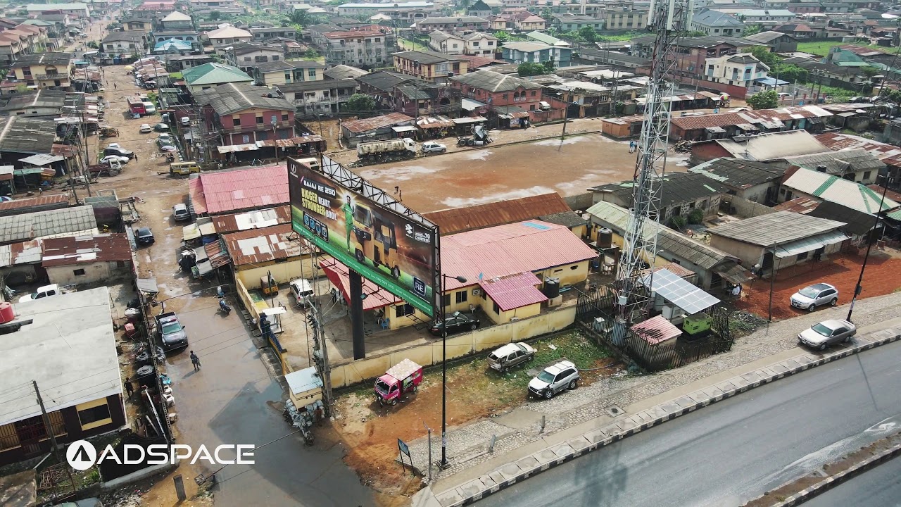 OWODE IKORODU AERIAL DRONE FOOTAGE LAGOS, NIGERIA. - YouTube