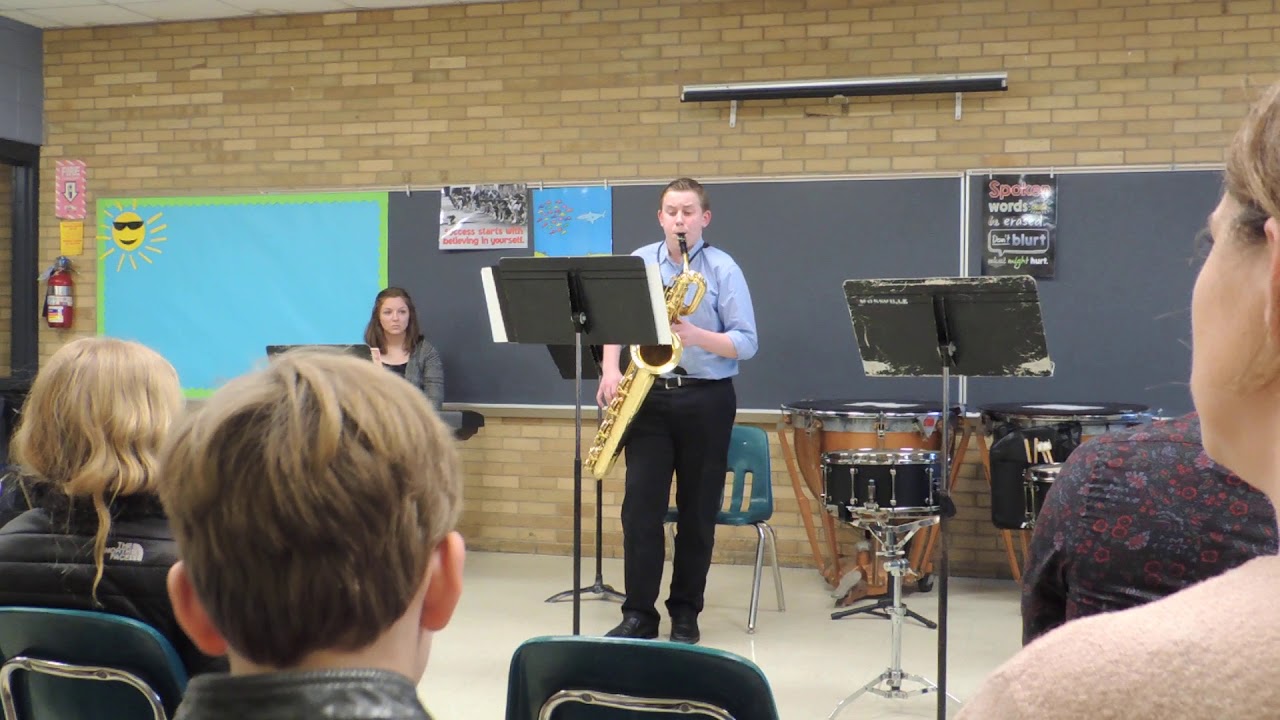 Nathan - spring 2020 Solo & Ensemble Bari - YouTube