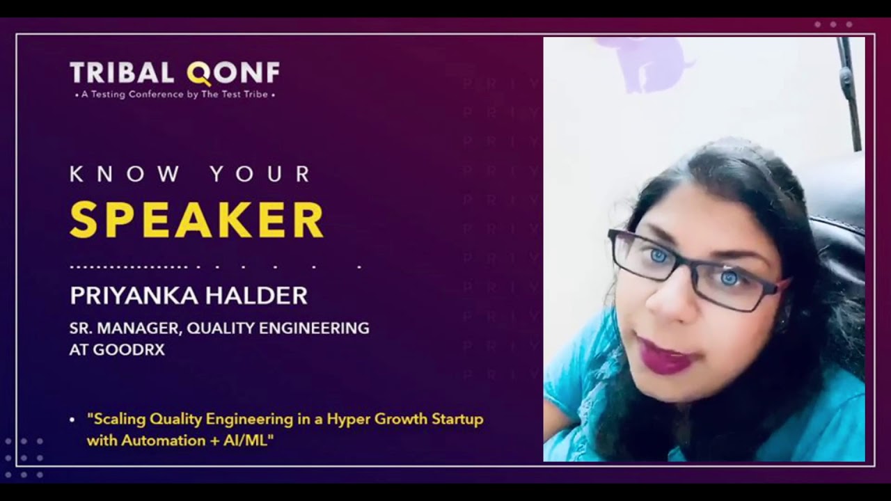 Hear from Tribal Qonf Speaker Priyanka Halder - YouTube