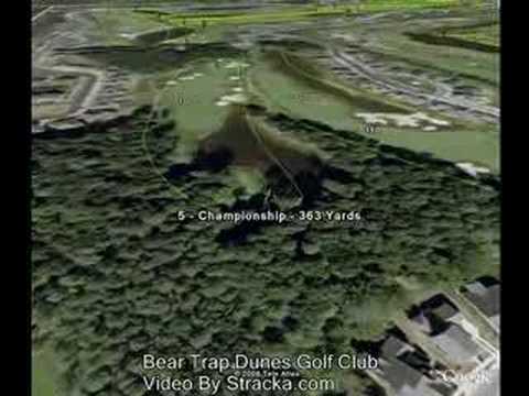 "Bear Trap Dunes Golf Club (Black Bear)" Flyover Tour - YouTube
