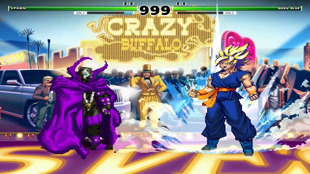 SPAWN vs GOKU BLUE - COMIC vs DRAGON BALL SUPER & UNBELIEVABLE COMBAT ...