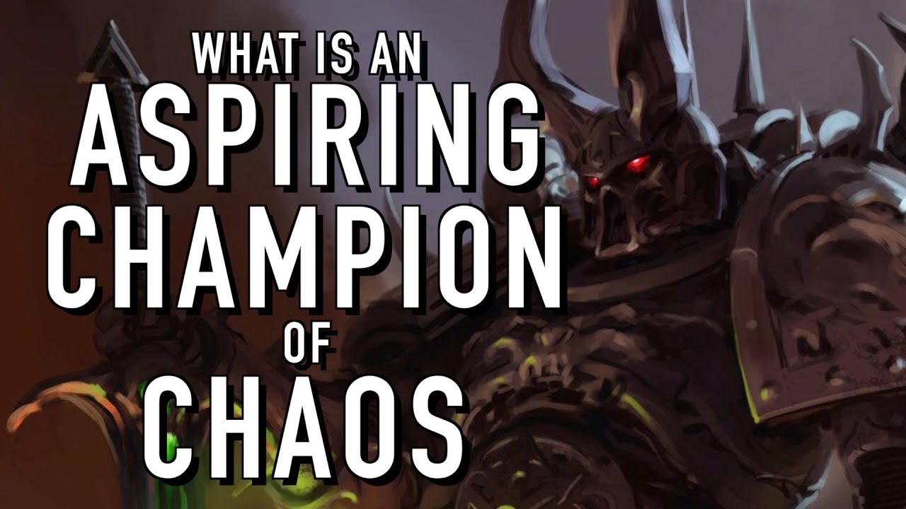 40 Facts and Lore on the Aspiring Chaos Champion Warhammer 40K - YouTube