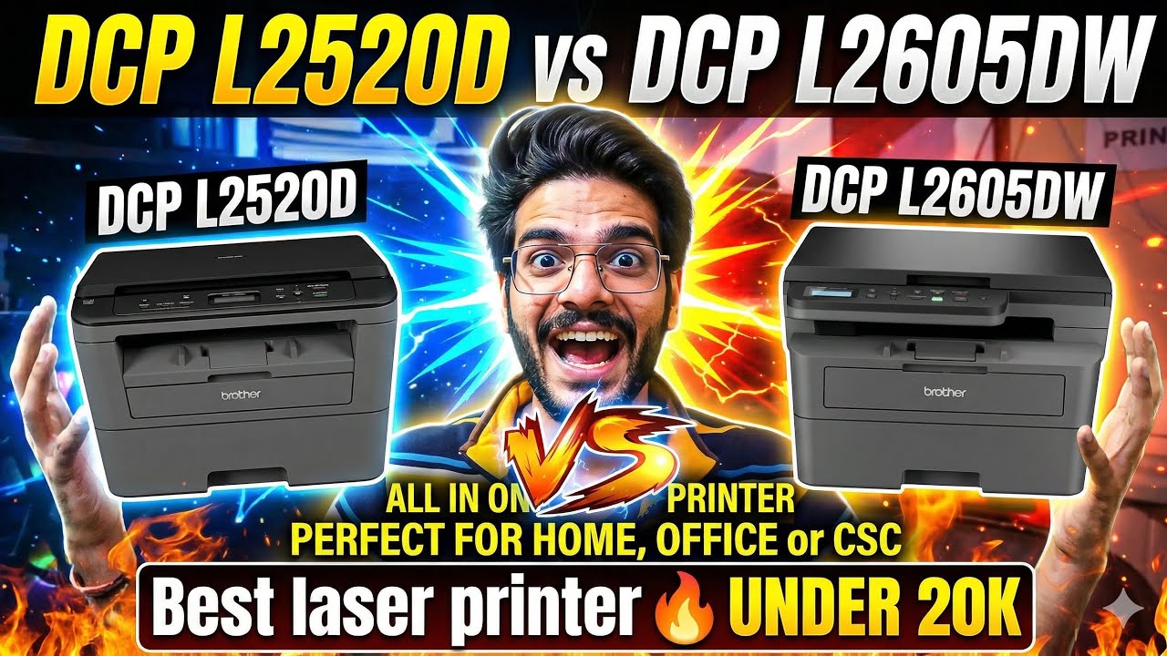 🔥Best laser printer🔥 UNDER 20K Brother dcp L2605DW All in one printer ...