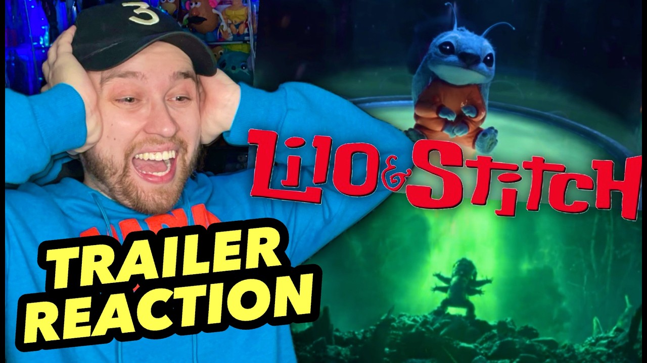 Lilo & Stitch Official Trailer Reaction (HE IS SO CUTE) - YouTube