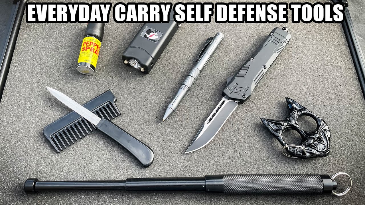 Everyday Carry Self Defense Tools - YouTube