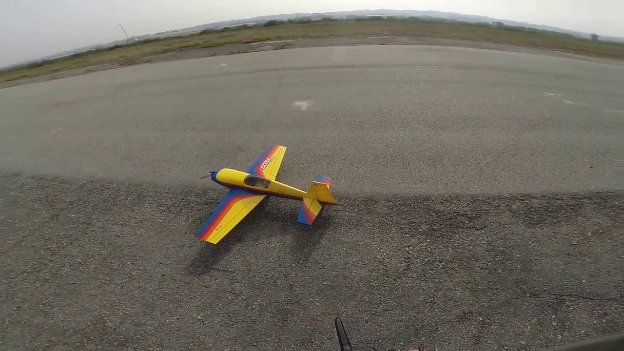 ACCV Extra 300SP Great Planes voo 4 - YouTube