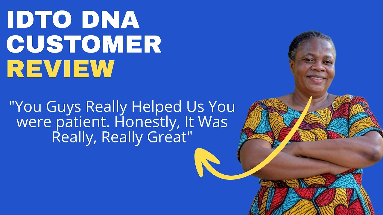 New IDTO DNA Customer Review | IDTO DNA Testing Center - YouTube