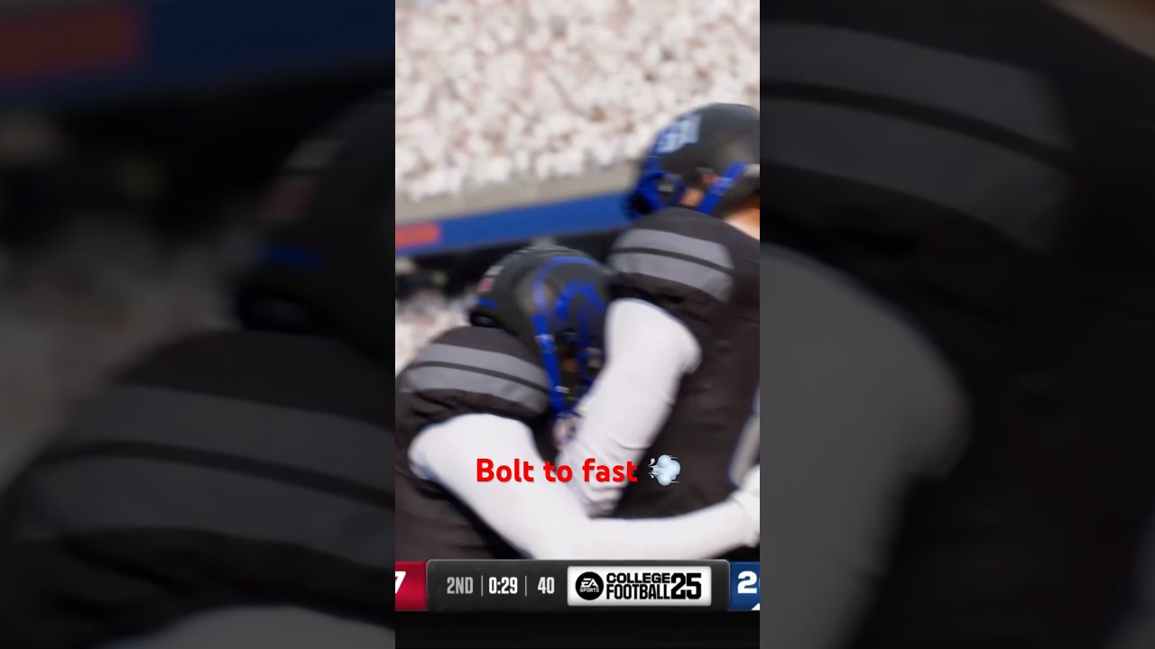 CFB 25 Austin Bolt is to fast#ncaa#football#collegefootball# ...