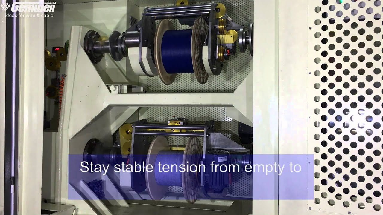 Double layers triple twisting machine - YouTube