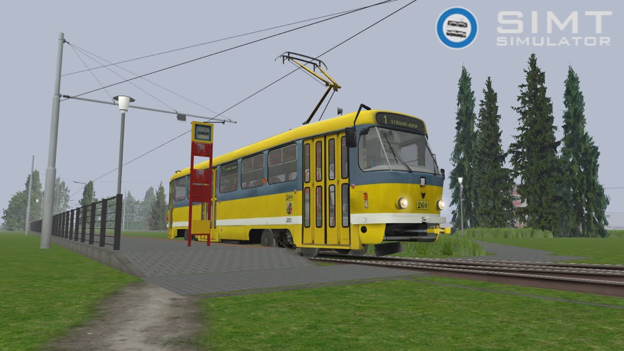 Simt Simulator #1 | Line 1 (shorter route) - YouTube