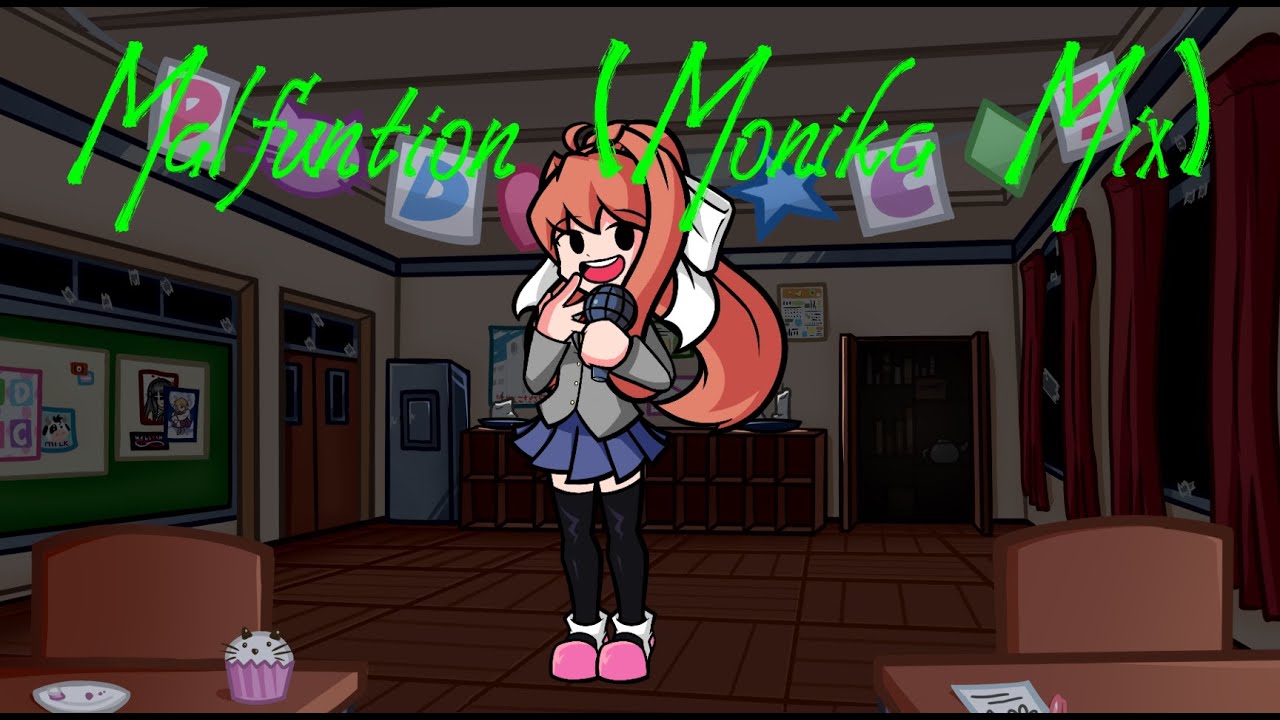 FNF Doki Doki Takeover Festival Hour Scrapped Songs: Malfunction ...