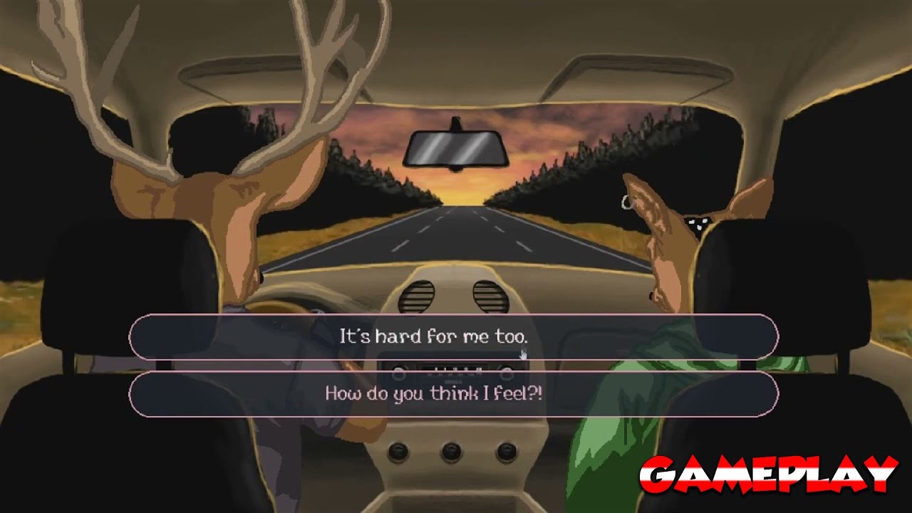 Deer In The Headlights - Visual Novel Indie Game(GAMEPLAY) - YouTube