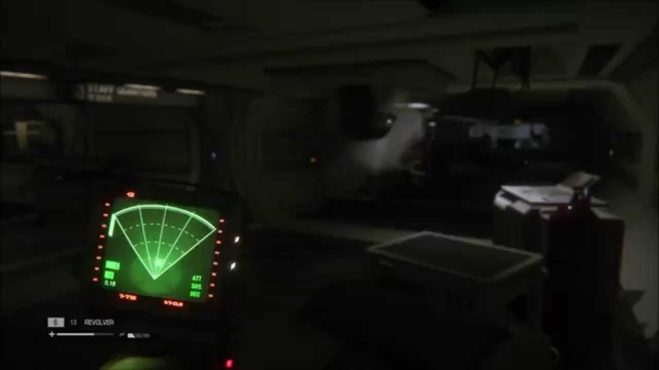 Alien Isolation , first hide-and-seek - YouTube