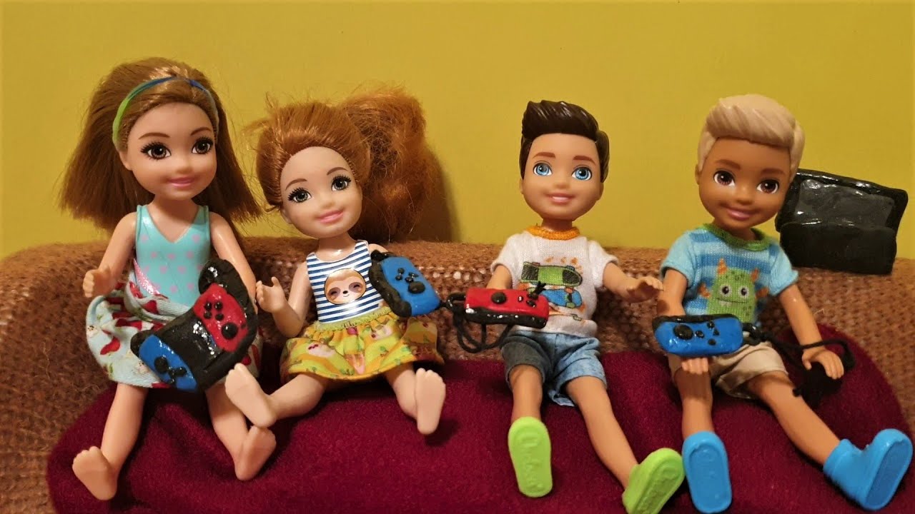 [DIY] Chelsea Doll Nintendo Switch - Dollhouse Miniature Nintendo ...