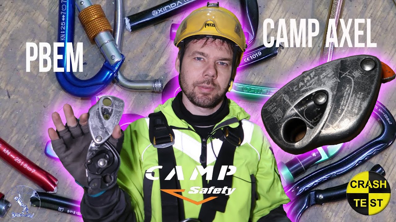 AXEL от CAMP. Обзор и краштест б/у спускового устройства. - YouTube