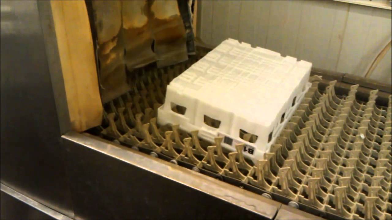 B1 & B2 crate washing - YouTube