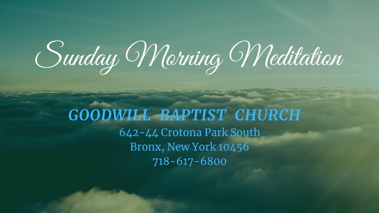 Sunday Morning Meditations - April 19, 2020 - YouTube