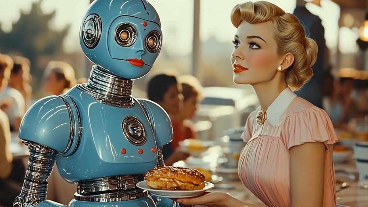 Tomorrow's Perfection: A Retro 1950s AI Sci Fi Short Film - YouTube