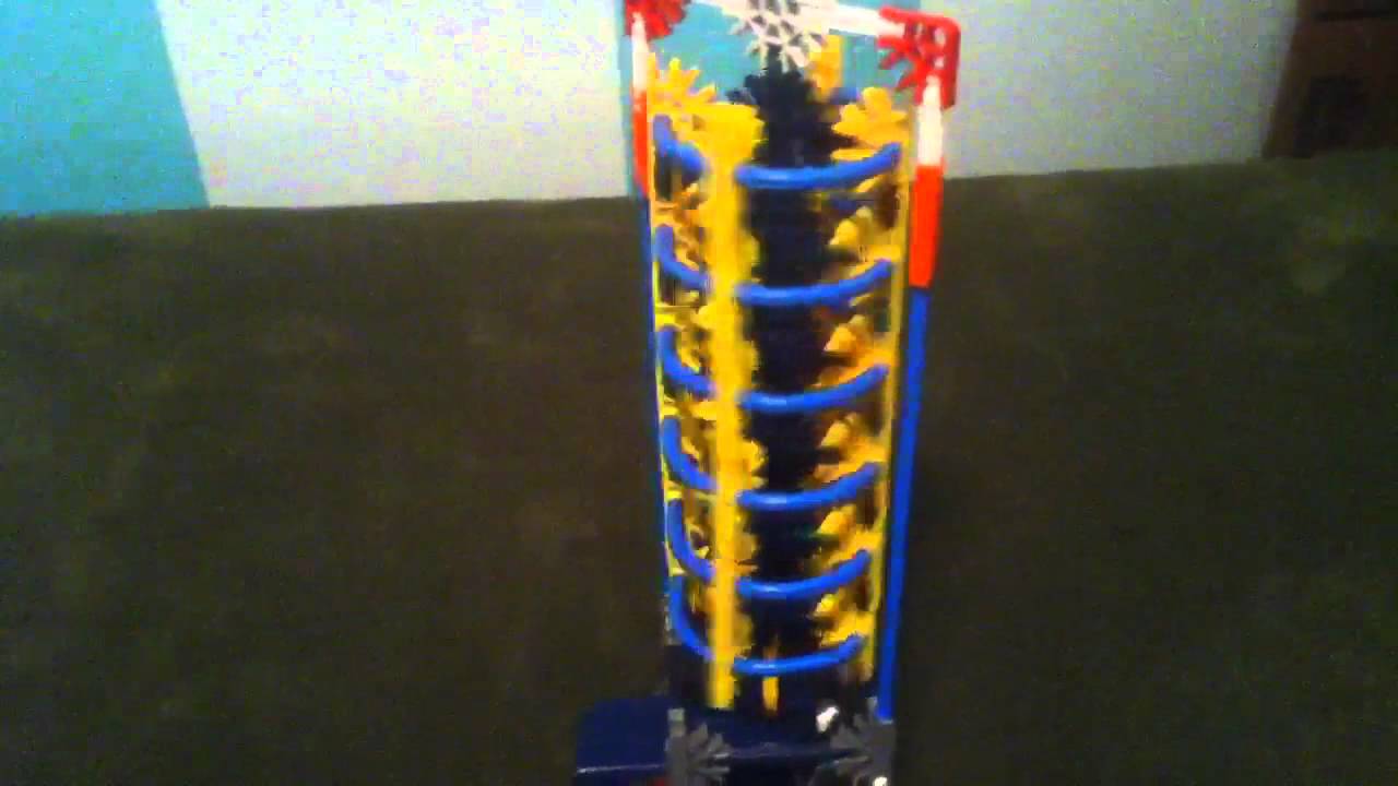 Knex double helix Illusion - YouTube