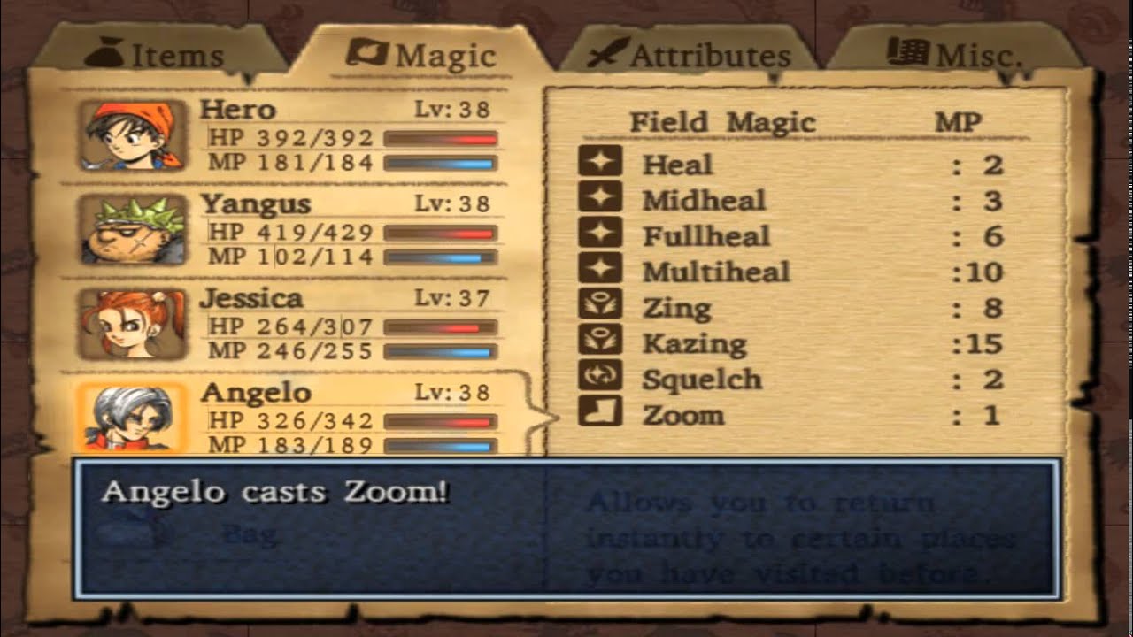 Dragon Quest 8: P146: Items for the next Alchemy - YouTube