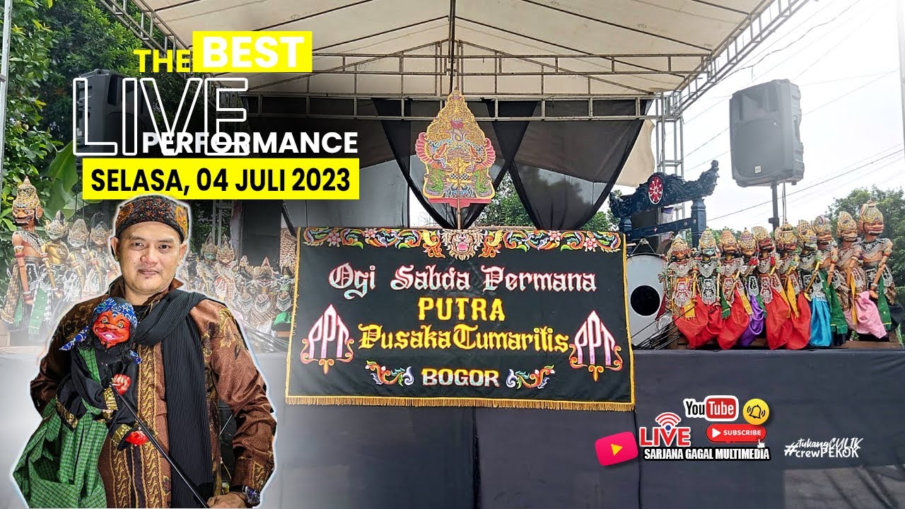 WAYANG GOLEK DALANG OGI SABDA PERMANA | PUTRA PUSAKA TUMARITIS ...