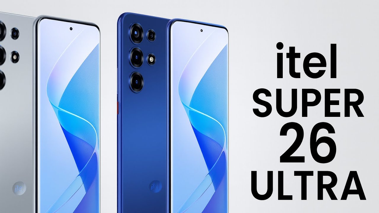itel Super 26 Ultra – Big Battery, Curved AMOLED, Premium Look! - YouTube