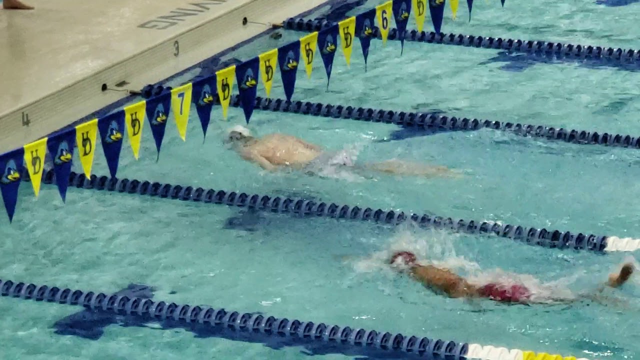 Brian Hochman Delaware State HS 2019 200 free prelims - YouTube